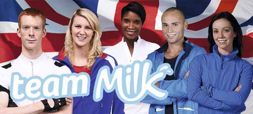 Olympic stars unite for make mine Milk | Farming Monthly National